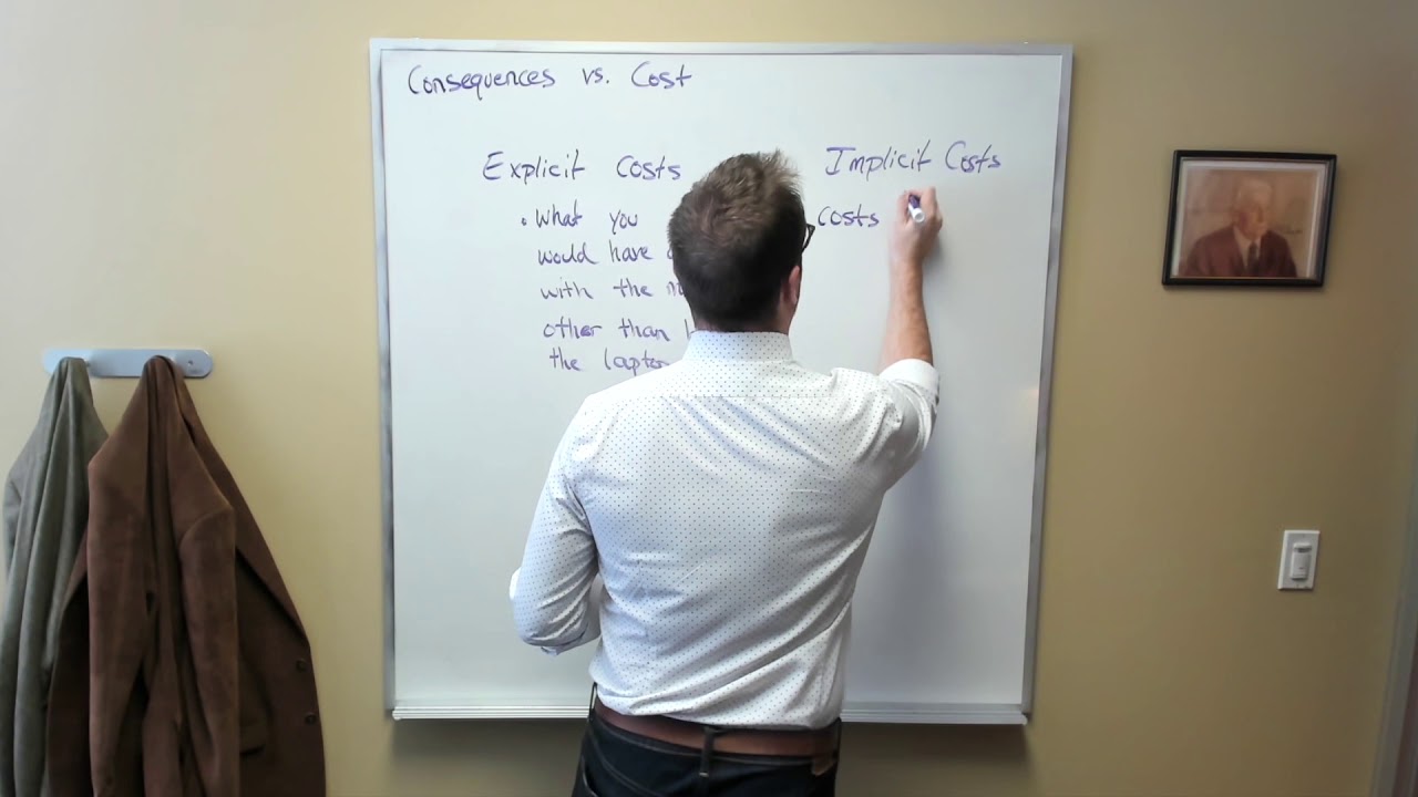 Intermediate Micro, Chapter 3: Implicit vs. Explicit Costs