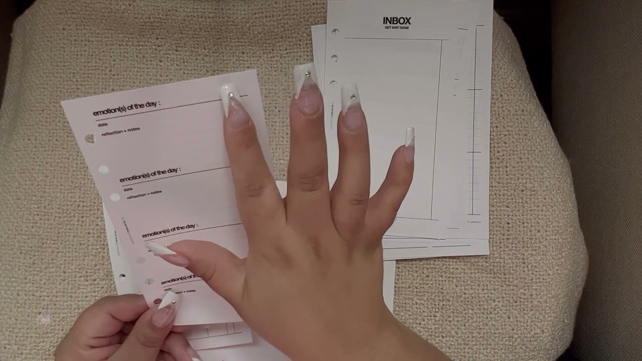 My Minimal Planner planner inserts