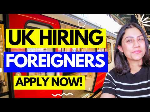 [NEW] UK HIRING FOREIGN WORKERS | Jobs with VISA SPONSORSHIP