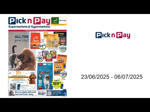 Pick n Pay specials - Pet Specials - 23/06/2025 - 06/07/2025
