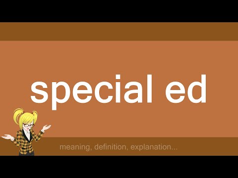 special ed