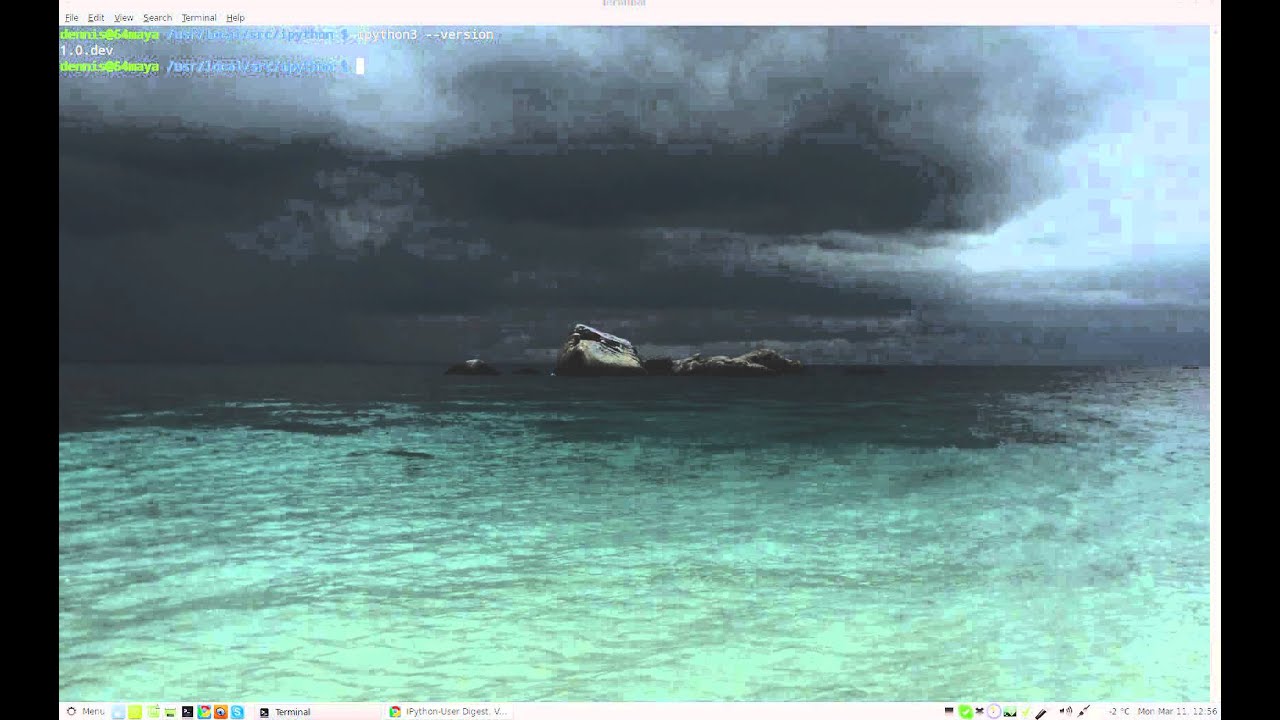 installing and running ipython3 from git source