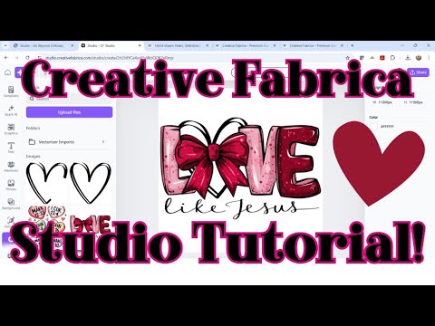 Creative Fabrica Studio Design Tutorial #creativefabrica