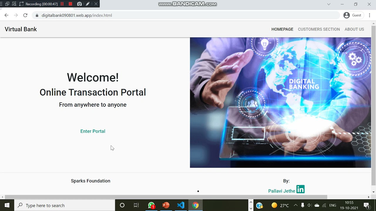 BASIC BANKING SYSTEM | GRIP Task 1