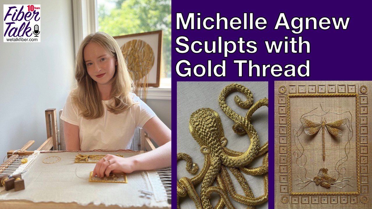 Next-Level Goldwork from Michelle Agnew