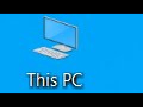 How to show "This PC" icon on Desktop (My Computer, Windows 10)