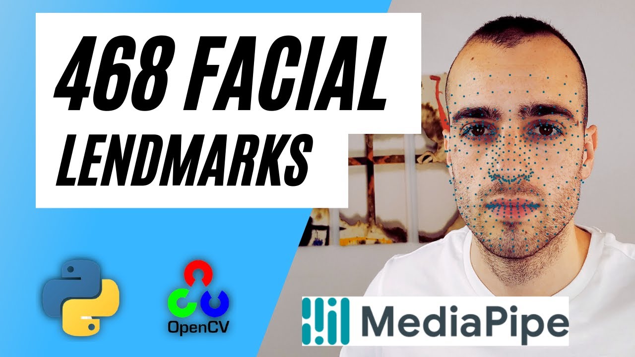 Facial Landmarks Detection | with Opencv, Mediapipe and Python