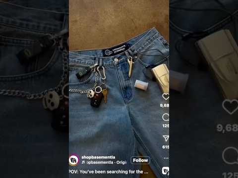 make your BAGGY JEANS UNIQUE