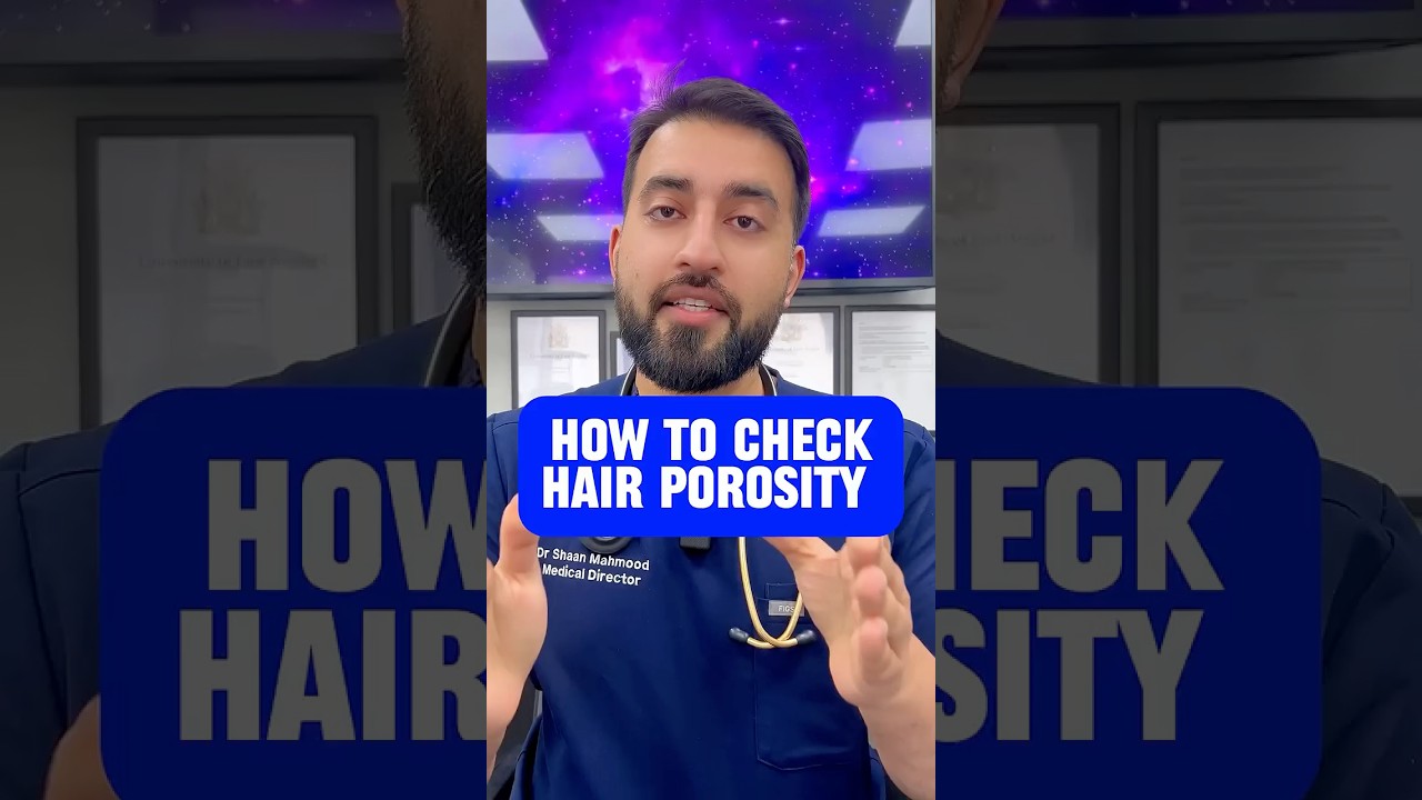 How to check hair porosity #haircare