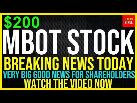 MBOT Stock - Microbot Medical Inc Stock Breaking News Today | MBOT Stock Price Prediction | MBOT