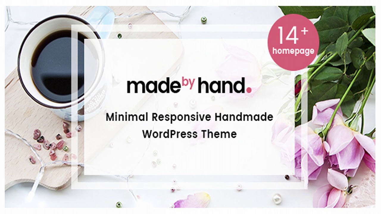 MadebyHand - Minimal Handmade eCommerce WordPress Theme | Themeforest Website Templates and Themes