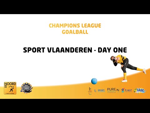 EGCA Champions League Goalball Finals 2024 Blankenberge / Sport Vlaanderen / Day 1