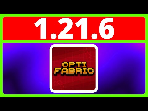 How To Download And Install OptiFabric For Minecraft Java 1.21.6 | OptiFine Alternative