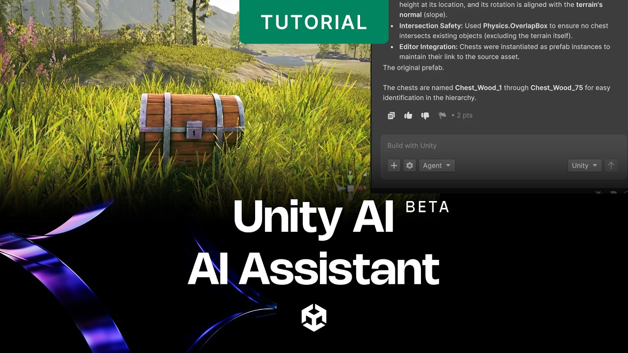 Unity AI Open Beta: AI Assistant