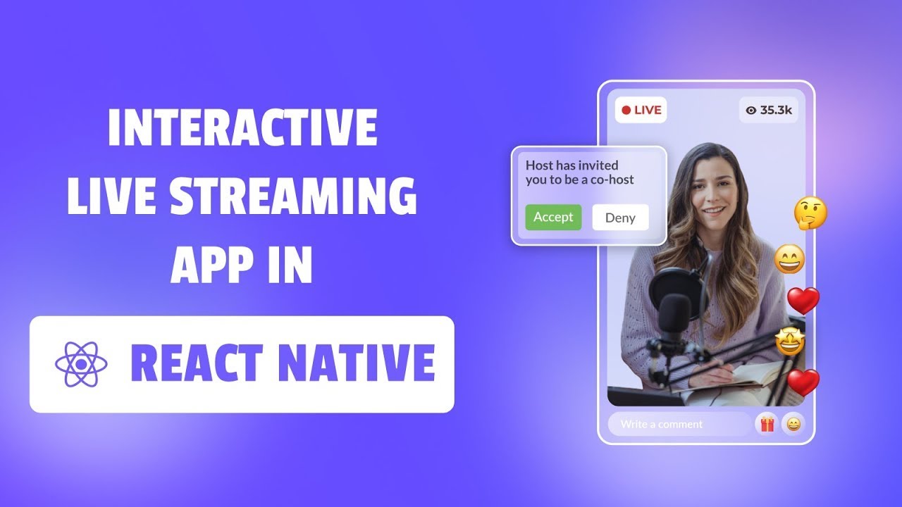 Building a Live Streaming App with React Native and Video SDK
