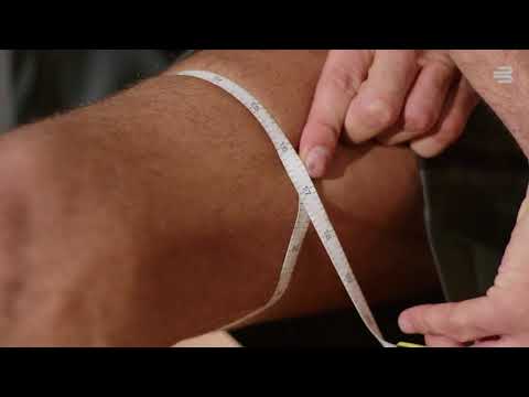 How to measure for a Bauerfeind Genutrain P3 Knee Brace