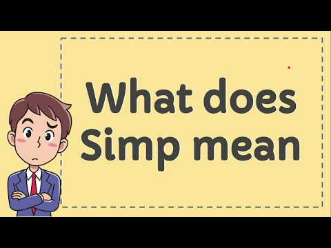 What does Simp mean