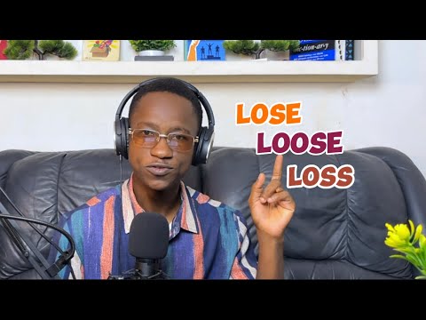 Lose, loose, loss / what’s the difference ? | teacher kerlin