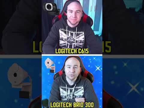 Which Webcam Microphone Is Best? | Logitech C615 vs Logitech Brio 300