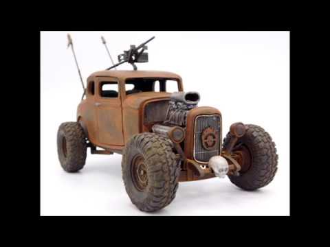 1/18 Custom Built Mad Max Fury Road "ELVIS" 1932 ford for sale on Ebay