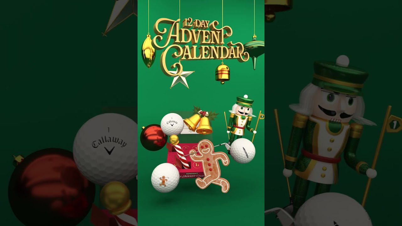 👀 Golf Ball Advent Calendar?! 🙌