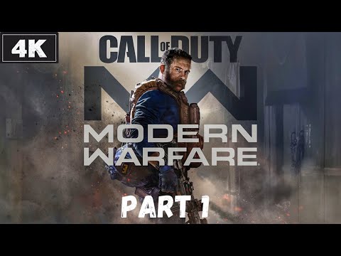 Call of Duty: Modern Warfare Xbox Walkthrough Gameplay Part 1 - No Commentary