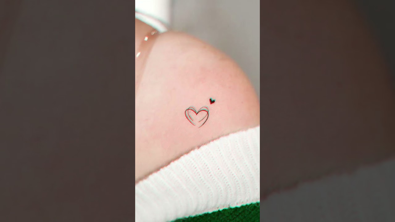 Cute tiny Tattoo Designs 💫 | Small & Aesthetic Tattoo Ideas for Girls ✨ #shorts