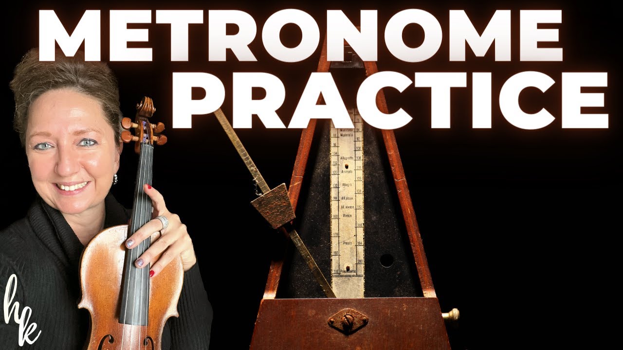 How to Play with a Metronome (for Adult Violinists)