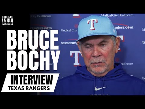 Bruce Bochy talks Josh Sborz Potential, Evolution of The "Splitter" & Rangers Closing Options