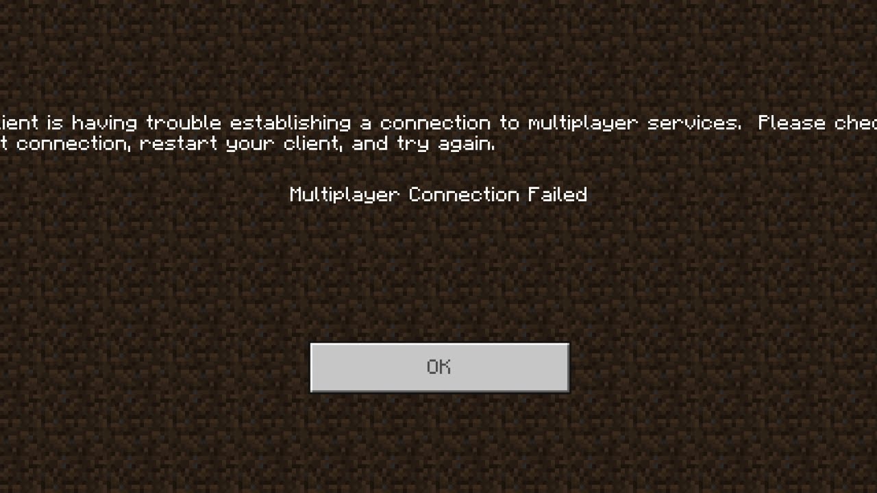 Minecraft Server Connection Fix (2025)