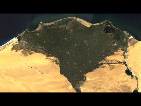 Nile Delta Time Lapse
