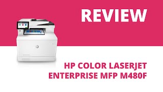 HP Color LaserJet Enterprise MFP M480f A4 Colour Multifunction Laser ...