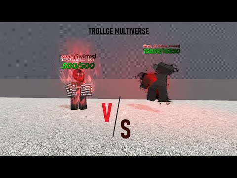 Ruler:TM VS (Reworked) Anti Ruler:Darkness - [Trollge Multiverse] (Roblox)