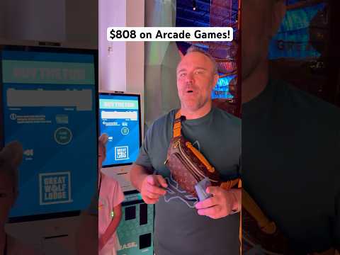 Why I Spent Hundreds on Arcade Games #greatwolflodge #fyp