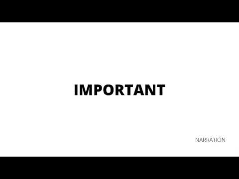 How to pronounce the word important correctly| Pronunciation series| English words| Narration