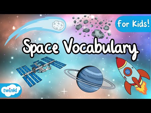 Space Vocabulary for Kids! | English Vocabulary | Outer Space Words