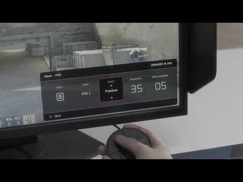 ZOWIE XL-K Monitor - Quick Access Settings