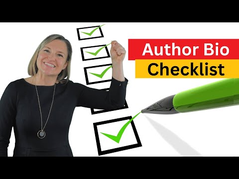Checklist to Write a Winning Non-Fiction Author Bio