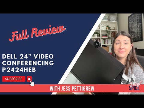 Dell 24" Video Conferencing Monitor - P2424HEB - Full Review and unboxing