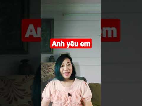 How To Say I Love You in Vietnamese #short