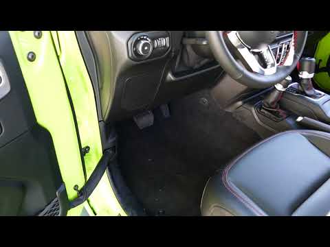 New 2021 Jeep Wrangler - OBD2 (OBDII) Port / Connector - Onboard Diagnostics Location