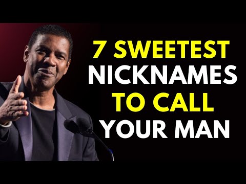 7 Sweetest Nicknames Men Secretly Love When a Women Whisper Them | Denzel Washington