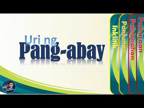 Uri ng Pang-abay