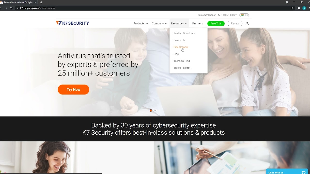 K7 Free Scan Tutorial