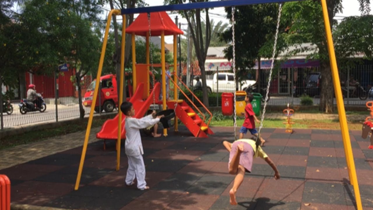 RPTRA Walang Baru Fasilitas Bermain Anak dan Belajar Kesenian Tari ...