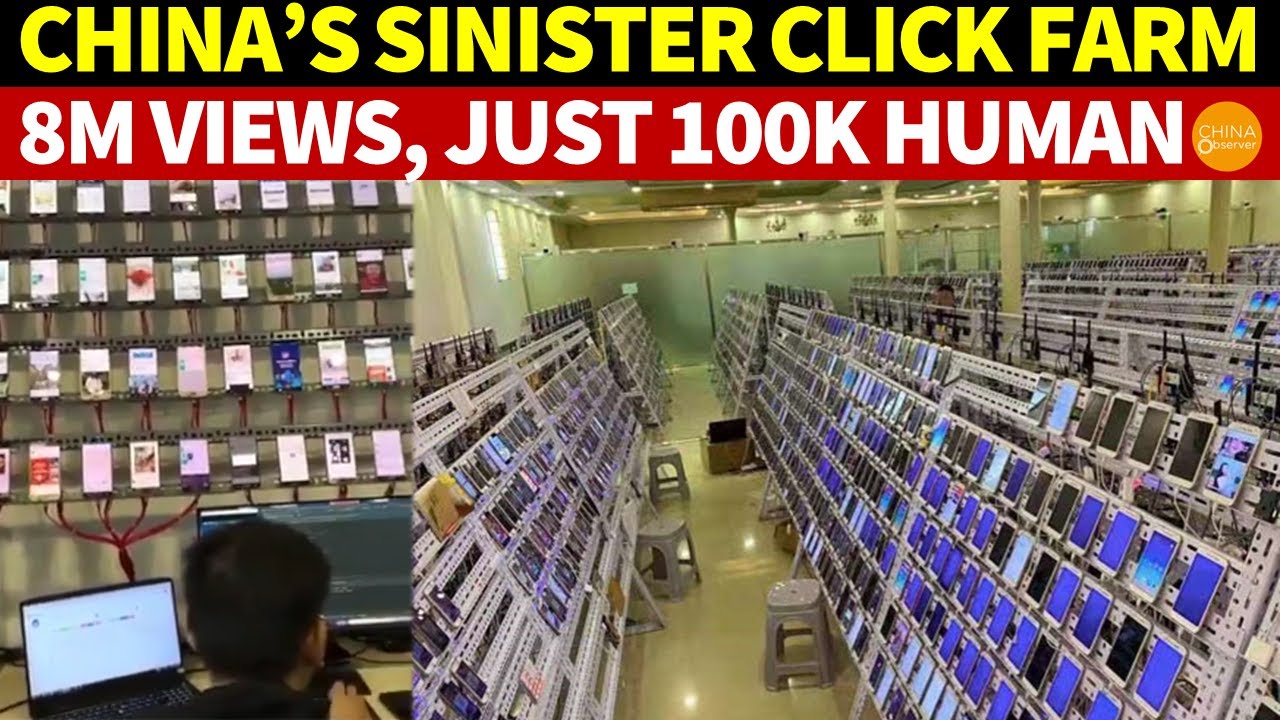 China’s Fake Click Farm Is Massive: 4,600 Phones Operating, 8 Million ...