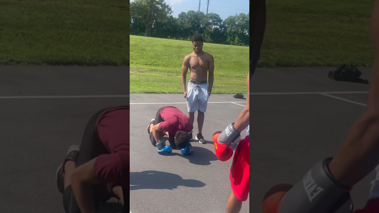 HE GOT KNOCKED OUT AND HAD A SEIZURE😳 #seizures #viral #fight #boxing #stoptheviolence #shorts