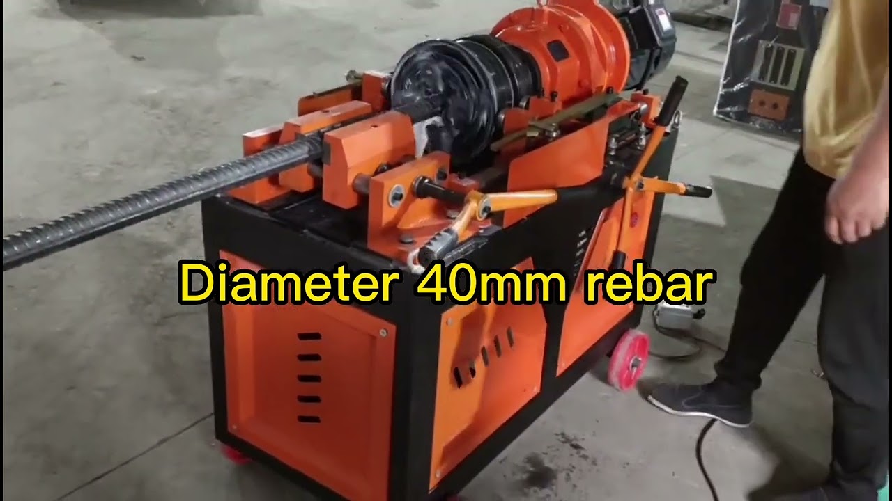 2022 New rebar threading machine show