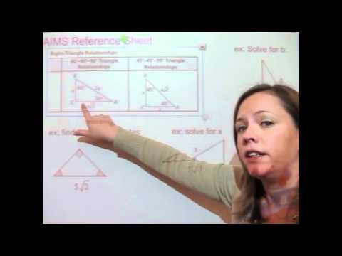 Right Triangle Relationships