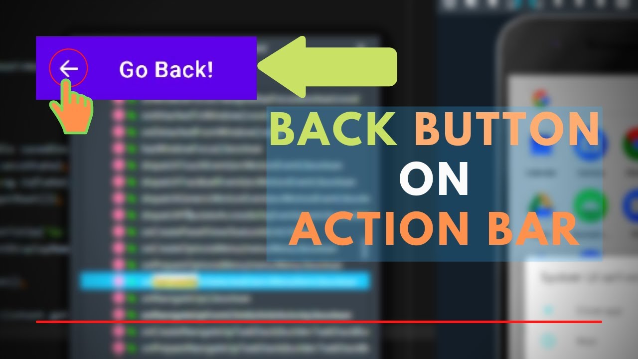 How to add back button on action bar in android? | Learn Android App development | Android Studio